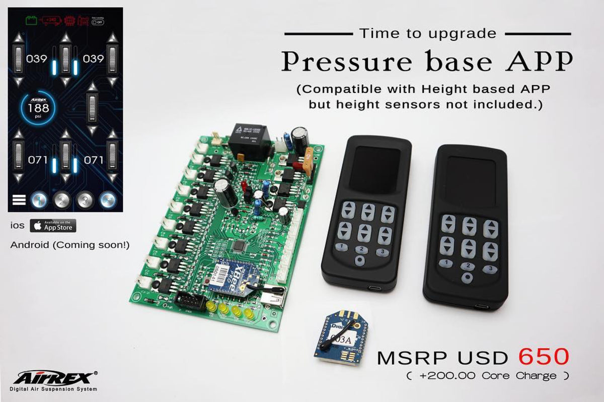 Airrex Management Upgrade kit – Performance Air Suspension